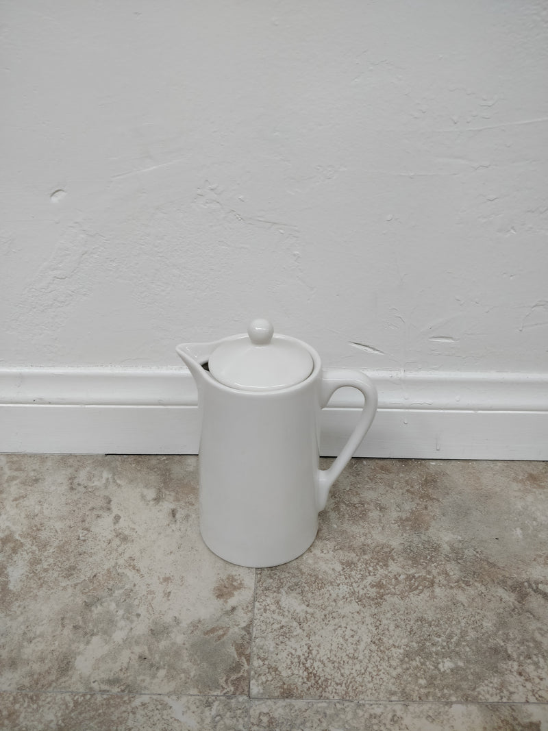 Vintage Oneida White Ceramic Coffee Pot – Gordelly, Unlimited