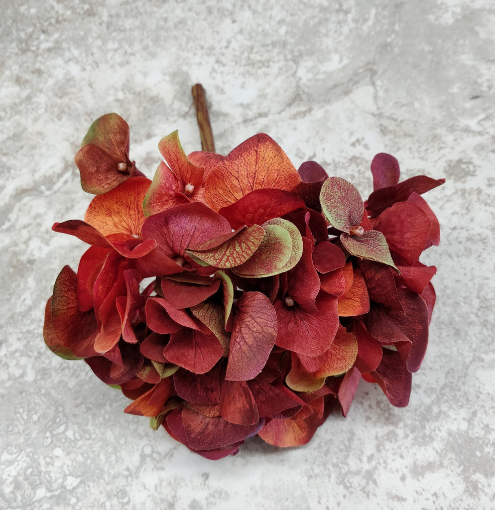 Faux Rust Colored Hydrangea – Gordelly, Unlimited